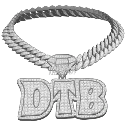 Diamond "DTB" Cuban Chain [3.0 ] | Roblox Item - Rolimon's