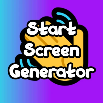 Start Screen Generator