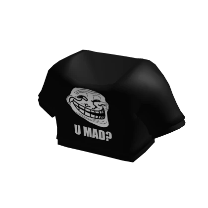 ୨ৎ: u mad bro? troll face funny meme ragebait grr | Roblox Item - Rolimon's