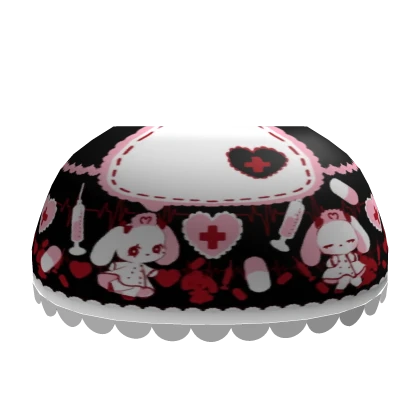 hospital nurse bunny creepycute egl harajuku skirt | Roblox Item ...