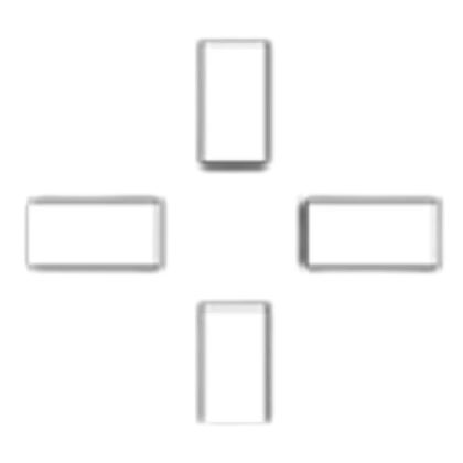 White Crosshair Cursor Da Hood