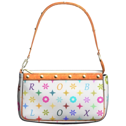 Luxury Louis Purse White Leather Girl Side Handbag | Roblox Item ...