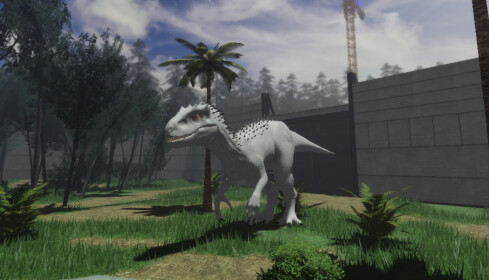 [ FREE GUN] Jurassic World - Testes do Indominus Rex - Roblox
