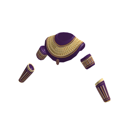 ♾️ Purple Egyptian pharaoh gold royal Mantle | Roblox Item - Rolimon's