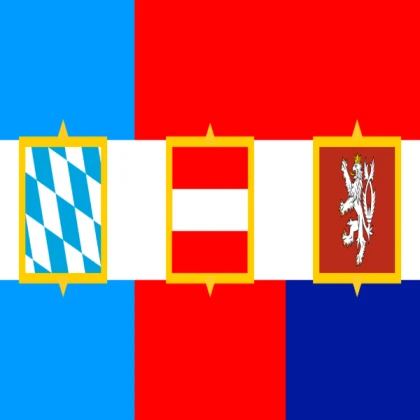 Austria-Bohemia-Bavaria Flag