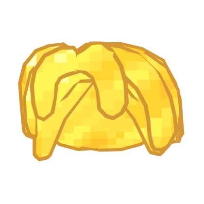 MC Pixel Gold Bacon Hair | Roblox Item - Rolimon's