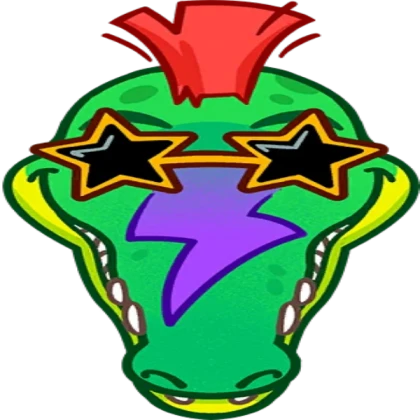 FNAF Security Breach Monty Gator Head Cutout