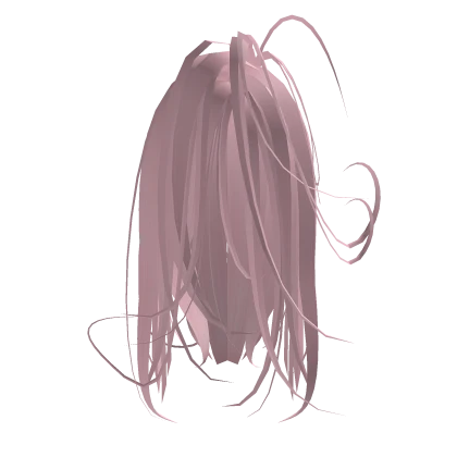 Messy Pink Horror Long Sadako Hair | Roblox Item - Rolimon's