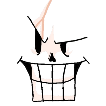 HardTale Papyrus Face