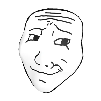 hanging smug wojak mask | Roblox Item - Rolimon's