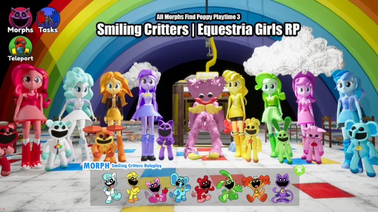 My Little Pony y Smiling Critters Roleplay - Roblox