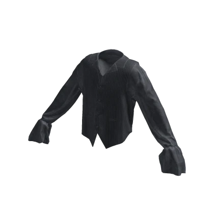 Formal Victorian Vest&Dress Shirt (Faded Blue) | Roblox Item - Rolimon's