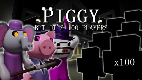 [笠Stitchy] Piggy But It's 100 Players - Roblox
