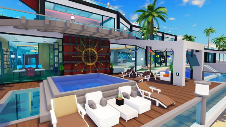 Magnata da Mansão de Malibu - Roblox