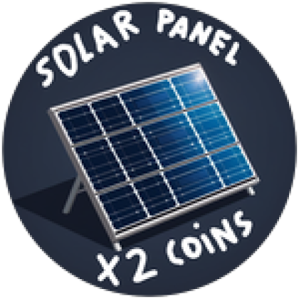 (x2 coins) Solar Panel - Roblox