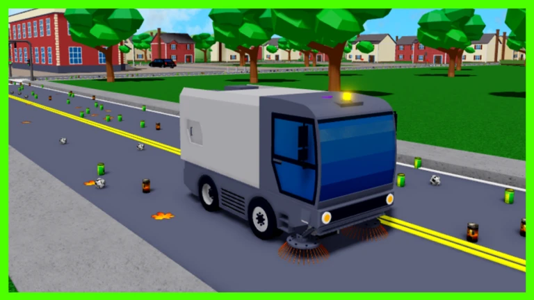 [NEW FL GARBAGE TRUCK!] Street Sweeping Simulator | Game Servers ...