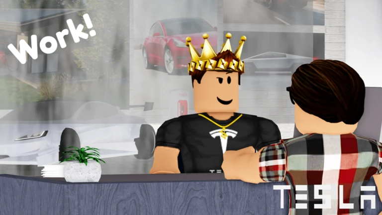 (¡Expansión del mapa!) Concesionario Tesla - Roblox