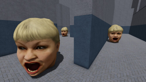 Escape Angry Head - Roblox