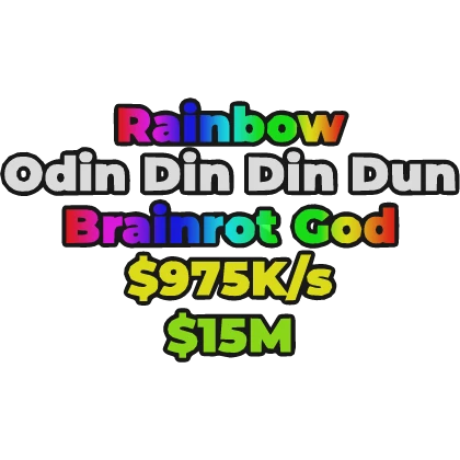Tag Odin Din Din Dun but Rainbow Steal a Brainrot | Roblox Item - Rolimon's