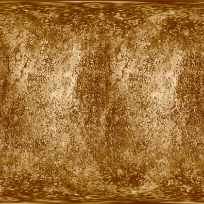 Mercury texture map