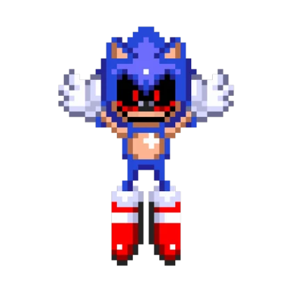 Sonic.exe Floating Forward