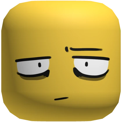 disturbed tired face | Roblox Item - Rolimon's