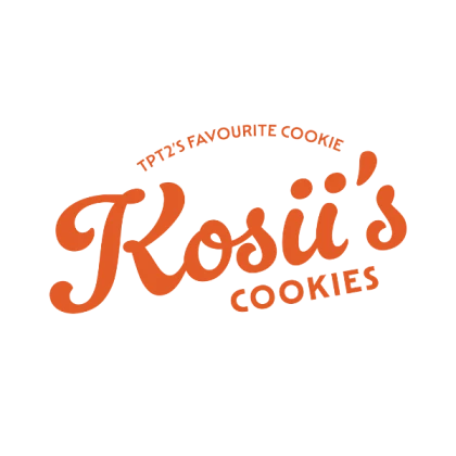 Kosii's Cookies - Flat Logo (Transparent) 🧡