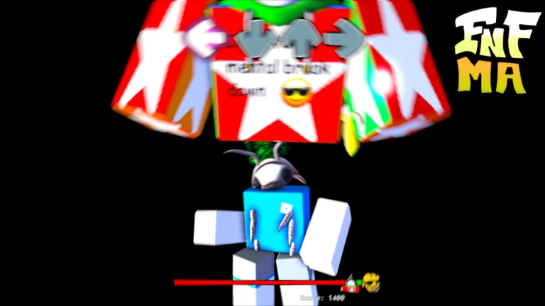 FNF 모드 애니메이션 [아이언 롱] - Roblox