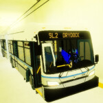 MBTA Retired silver line bus #1 - Roblox