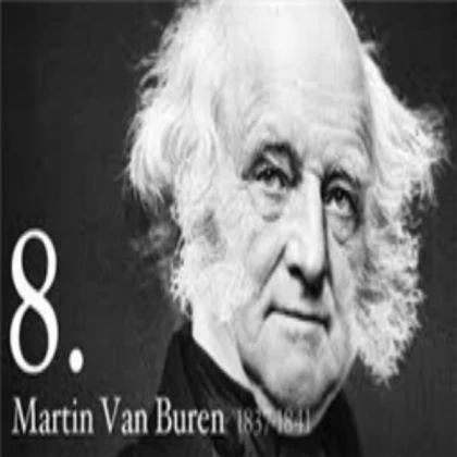 8th President Martin Van Buren