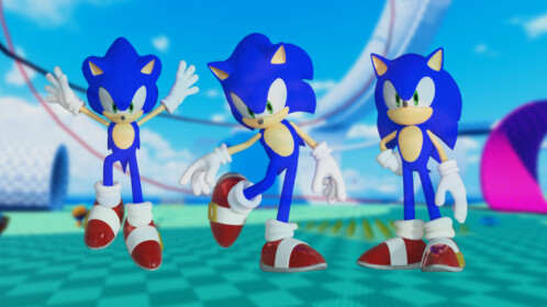 Sonic Style Framework (2000 عضوًا!) - Roblox