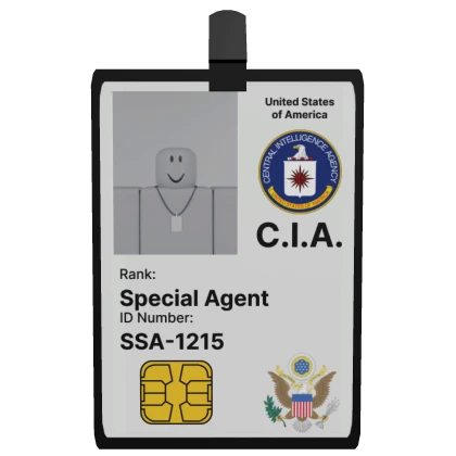 [CIA] Central Intelligence Agency Badge | Roblox Item - Rolimon's