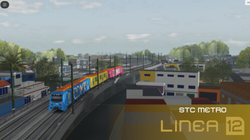 [NPC] STC - Linha 12 do Metrô CDMX - Roblox