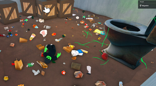 EL MONSTRUO DE LA BASURA OBBY!濫 (OBBY) (NUEVO) - Roblox