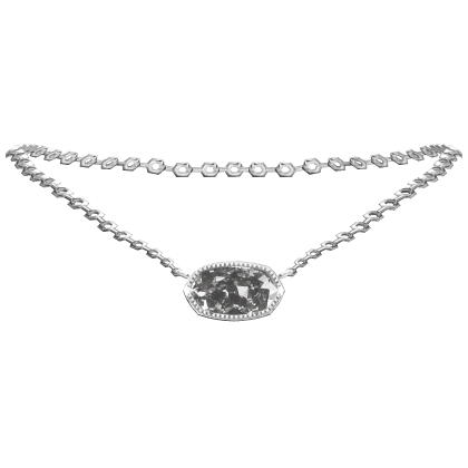 black diamond gemstone necklace | Roblox Item - Rolimon's