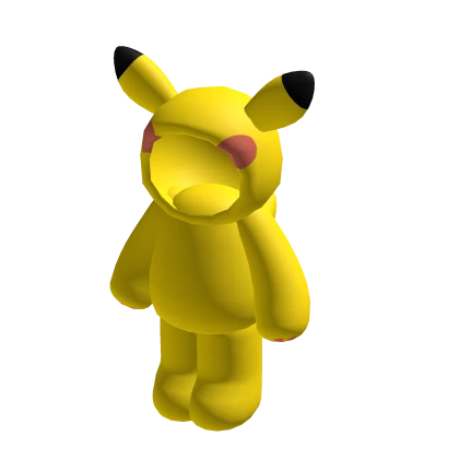 Indie Yellow Cutesy Pikachu Onesie Costome | Roblox Item - Rolimon's