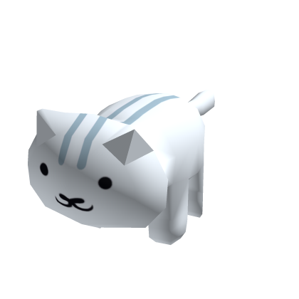 Mini Neko Atsume White Cat Suit - Roblox