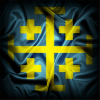 Kingdom Of Jerusalem Official Flag