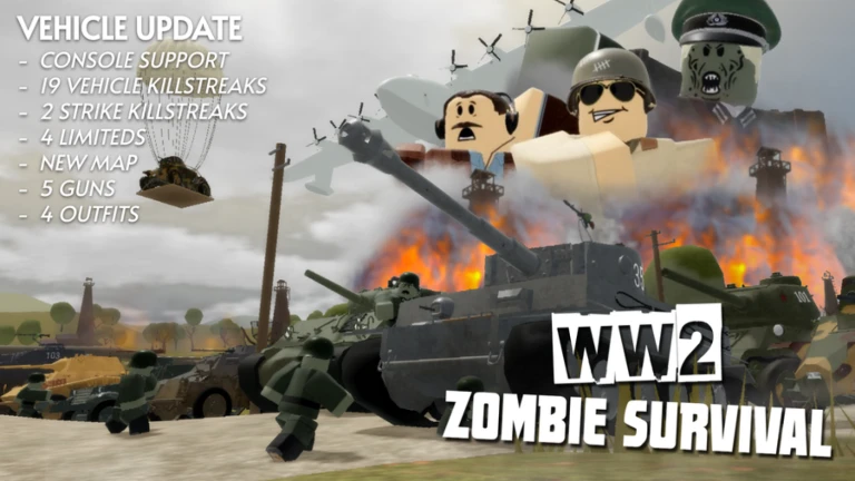 ไม่รู้จบ! WW2 ซอมบี้เอาชีวิตรอด - Roblox