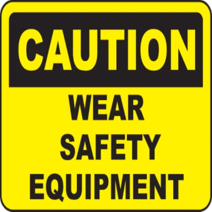 Caution Safety Sign
