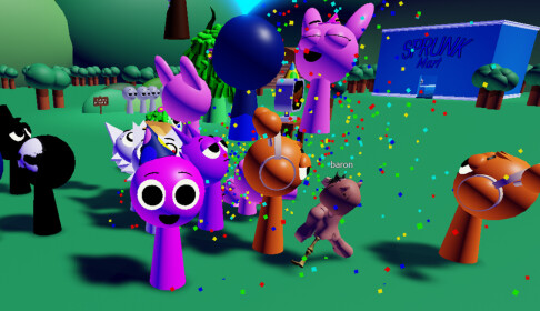 (SIMON'S REALM!) ¡Roleplay de Sprunki! - Roblox