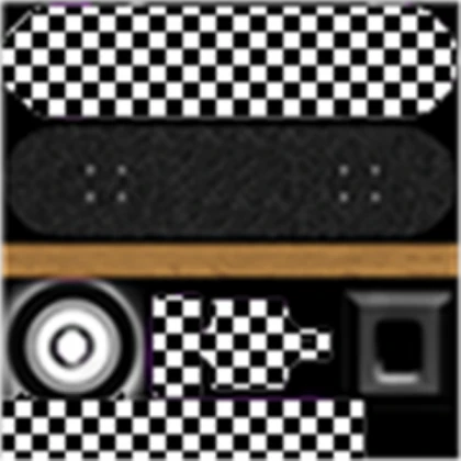 Checkered SkateBoard
