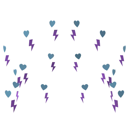 Blue & Purple Preppy Aesthetic Confetti | Roblox Item - Rolimon's