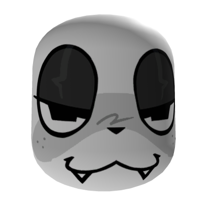 Emo Dibujos Animados Mischievous Bunny Head - Roblox