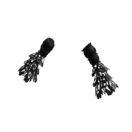 Black realistic lace ruffled sleeves | Roblox Item - Rolimon's