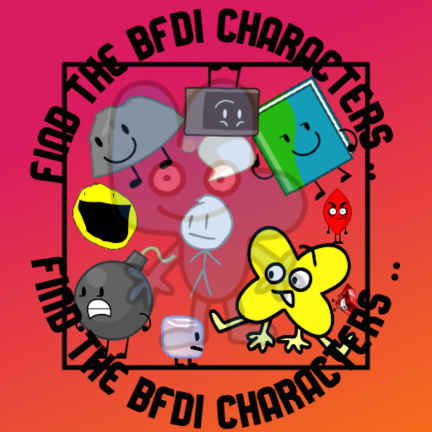 Encontre os personagens do BFDI [70] - Roblox