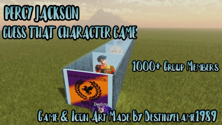 Percy Jackson Guess That Character Juego - Roblox