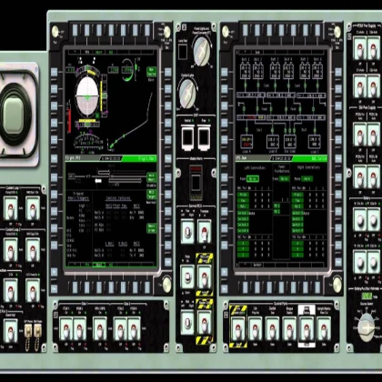 NASA Orion Spacecraft control panel