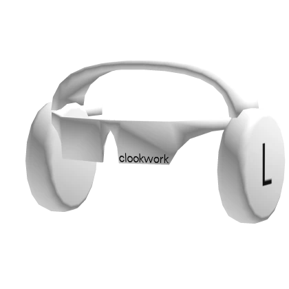 ⌛White Clockwork Headphones + Shades | Roblox Item - Rolimon's