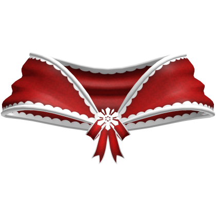 Cómodo chal de Navidad - rojo - Roblox